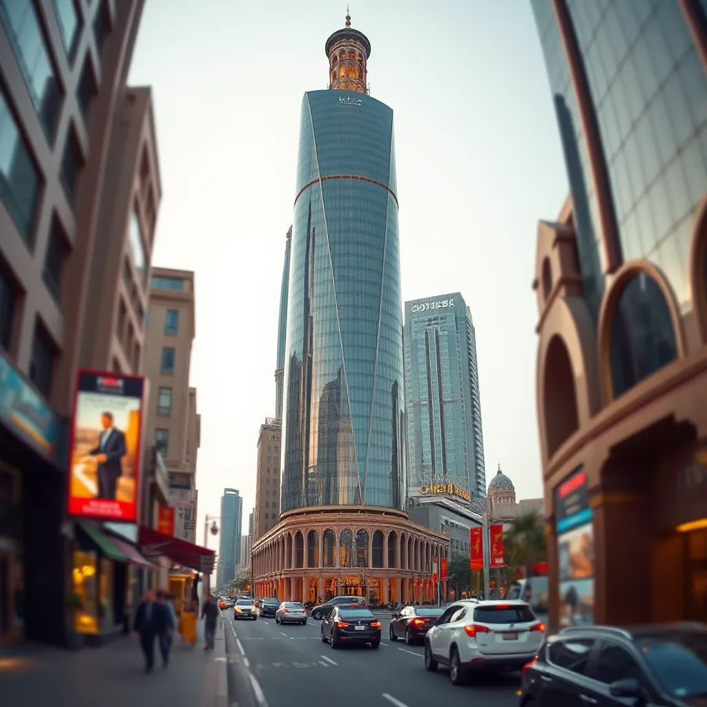 Discovering Al Khazna Tower and Al Najda Street in Dubai